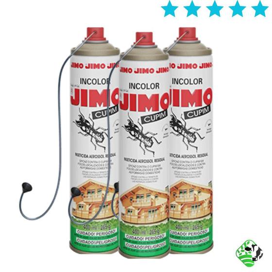 Kit Jimo Cupim Com 3 Unidades De 400ml - Cupinicida - Magazine Luiza