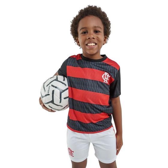 Kit Jogo Infantil Braziline Mini Craque Flamengo 00100627513 PRETO ...