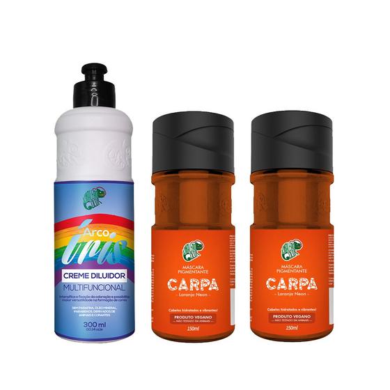 Kit Kamaleão Color - Carpa e Creme Diluidor 300ml - Segredo da Cor ...