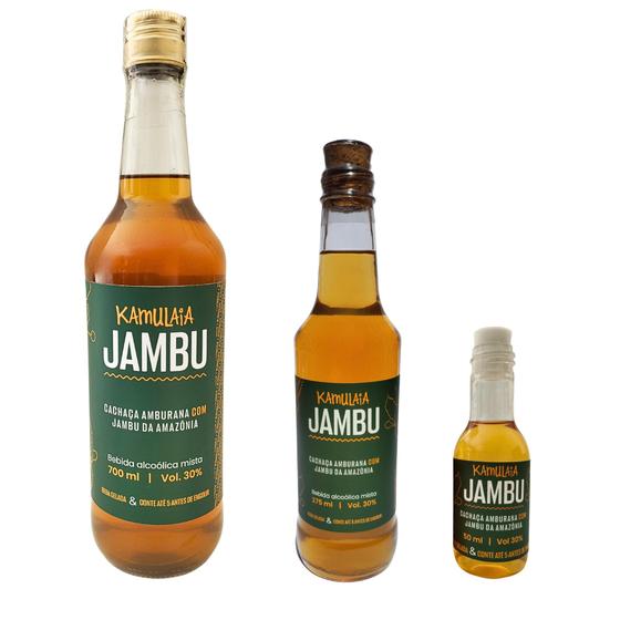 Kit Kamulaia - Cachaça De Jambu - 700 ml + 275 ml + 50 ml - Cachaça ...