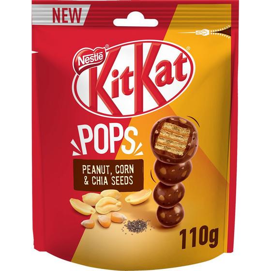 Kit Kat Pops Peanut Corn & Chia Seeds - Nestlé - Importado Bulgária ...