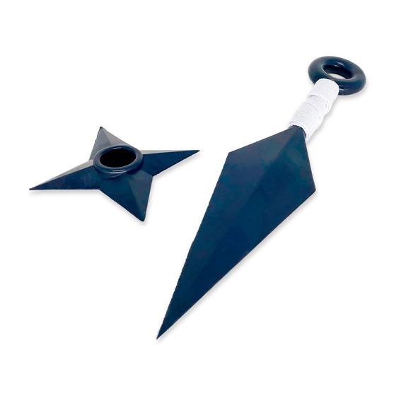 Kit Kunai e Shuriken Naruto - Pomps Geek - Fantasia - Magazine Luiza