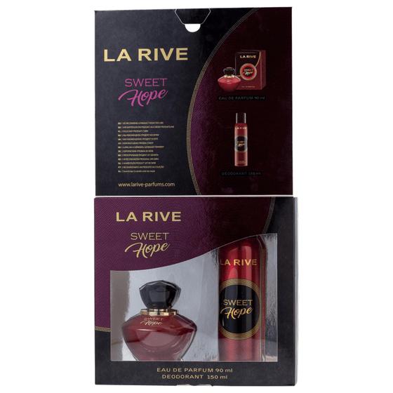 Kit La Rive Sweet Hope - Eau de Parfum 90ml + Desodorante 150ml - Kit ...