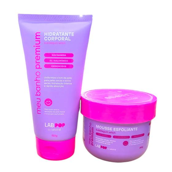 Kit Labotrat LabPOP Bubblegum Witch Meu Banho Premium - Esfoliante 240g ...