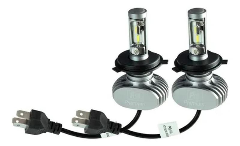 Kit Lâmpada Bi-led H4 6500k 4000 Lumens Headlight Premium R8 - R8 ...