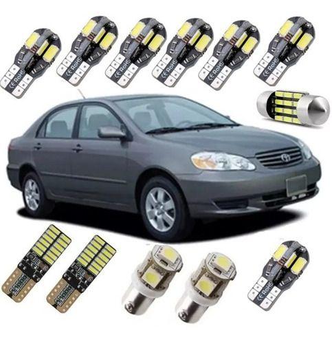 Kit lampadas led premium corolla 2003 2004 2005 06 2007 2008 - MFL - Lâmpada para Carro ...