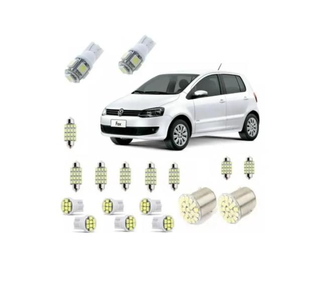 Kit Lâmpadas Led Vw Fox Spacefox Crossfox Space Cross - Blue Lion ...