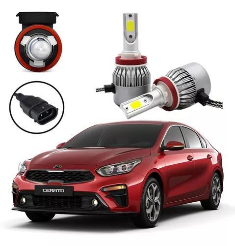 Kit Lâmpadas Super Led Farol Milha Kia Cerato 2016 2017 - C6 - Lâmpada ...