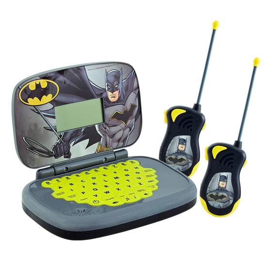 KIT Laptop do Batman bilíngue + Walkie-talkie Batman - Candide - Laptop ...