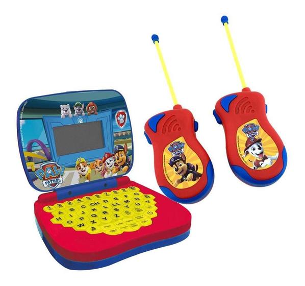 Kit Laptop Do Paw Patrol + Walkie - Talkie Paw Patrol - IMP - Laptop ...