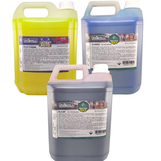 Kit Lava Rapido Automotivo 1 Shampoo 1 Solupan 1 Intercap - Elquimica ...