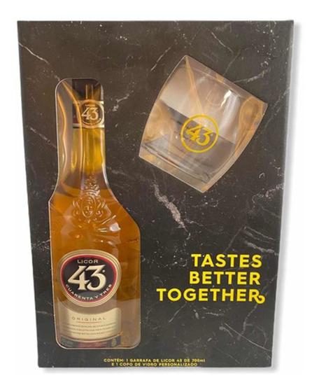 Kit Licor 43 700ml + Mini Canecas em Acrílico - Diego Zamora - Licor - Magazine Luiza