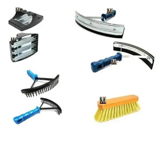 Kit Limpeza Cavalo Rodo Raspador Pente Crina Escova - Selaria Master ...