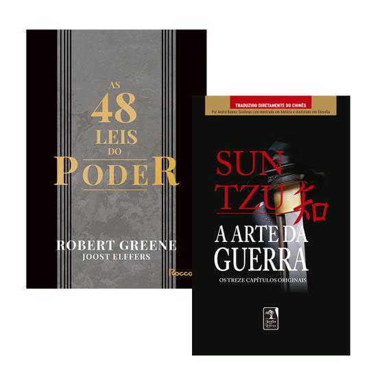 Kit Livros, As 48 leis do poder, Aprenda a Manipular Pessoas e ...