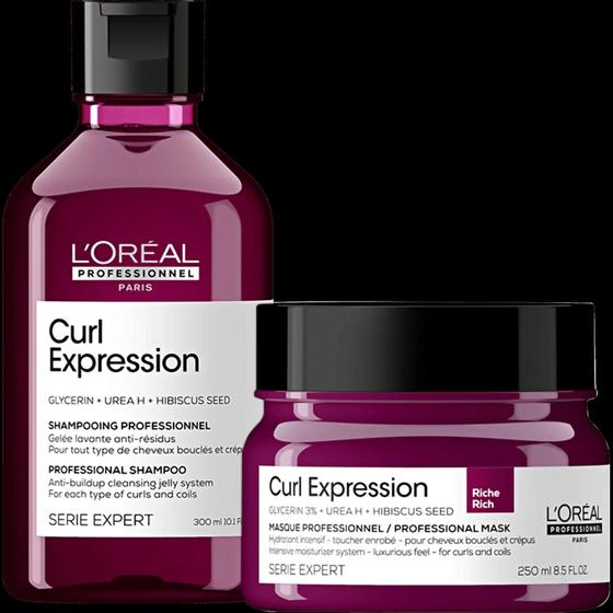 Kit Loreal Curl Expression Shampoo Antirresíduos Másc. Rich - L'Oréal ...