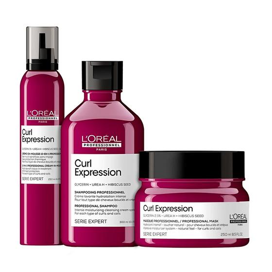 Kit Loreal Curl Expression Shampoo Hidratante Intense 300ml Mascara ...