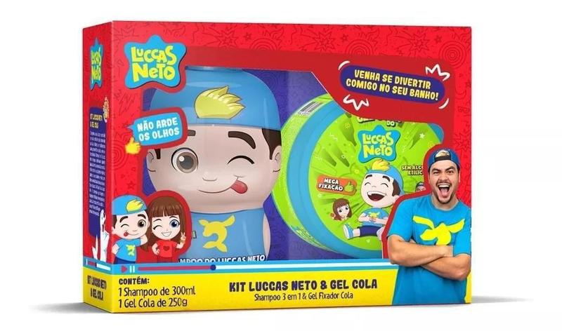 Kit Luccas Neto&Gel Cola - Lucas Neto - Gel de Cabelo - Magazine Luiza