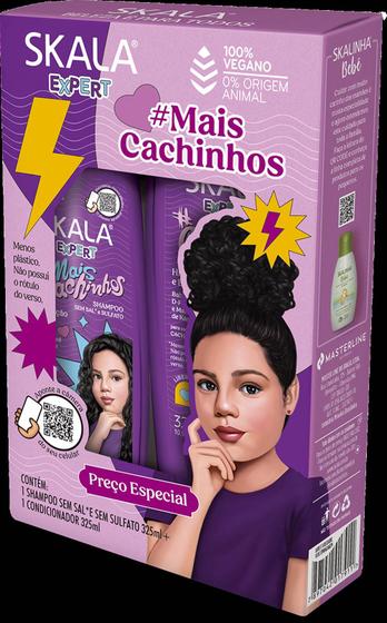 Kit Mais Cachinhos Skala Shampoo + Condicionador 325ML - Kit Shampoo e ...
