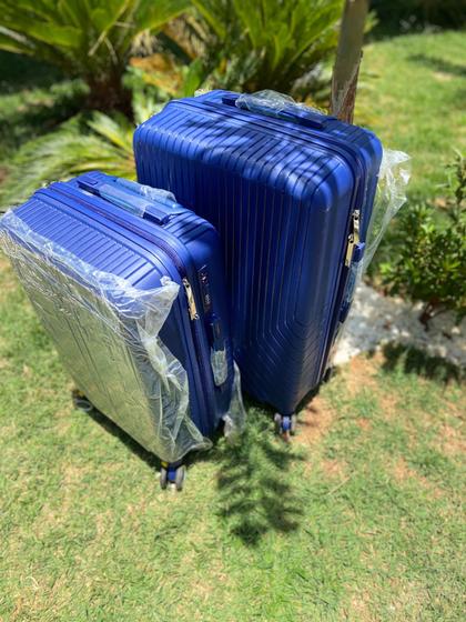 Kit Mala Bordo 10kg+Mala Média 23kg Polipropileno - UltraLeve - Mala de ...