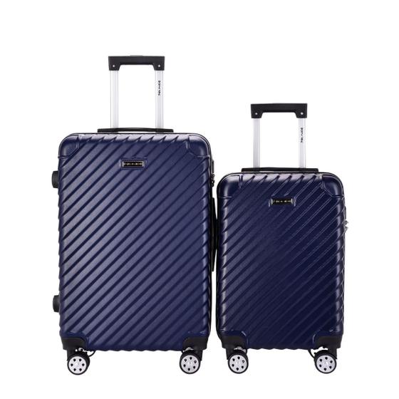 Kit Mala de Viagem Pequena 10kg + Mala Média 23kg MD2223 Mundi Napoli ...