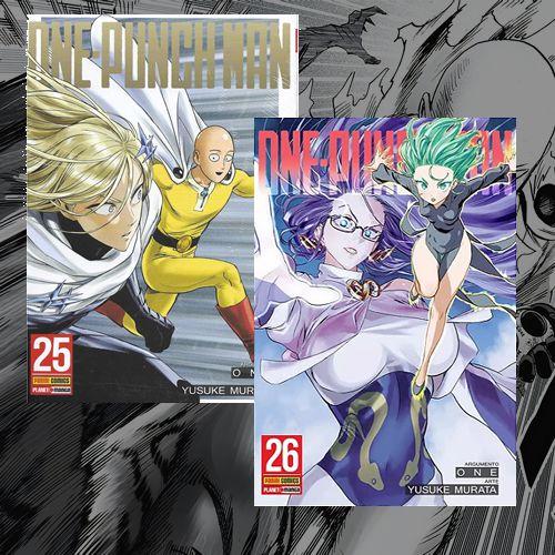 Kit: Mangá One Punch Man Vol.25 e 26 Novos e em Português - PANINI - Revista HQ - Magazine Luiza