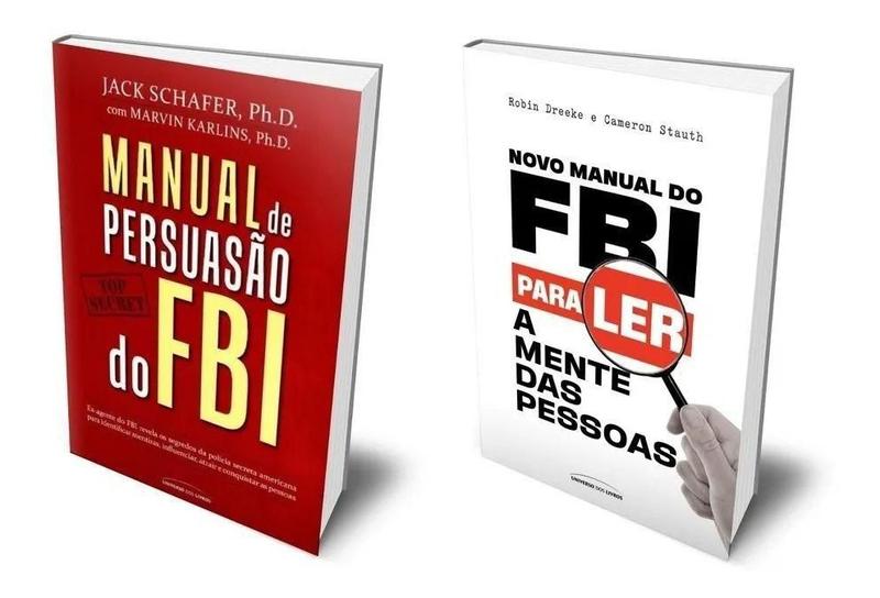 Kit Manual de Persuasão do FBI & Novo Manual do FBI: Para Ler a Mente ...