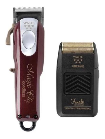 Kit Maquina de Corte Magic sem fio e Shaver Finale - Magic Clip ...