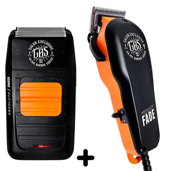 Kit Máquina GBS Absolute Shaver + Máquina GBS Absolute Fade - GBS Gama ...