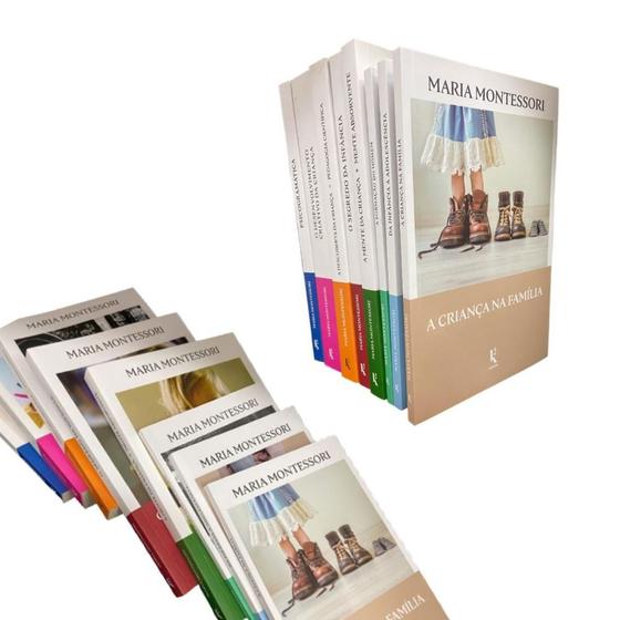 KIT Maria Montessori: Educação Infantil (8 livros) - Kírion - Livros de ...