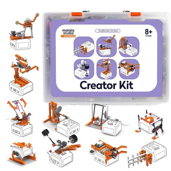 Kit Matatalab Creator para VinciBot, 434+ Peças, Crianças 8-12 ...