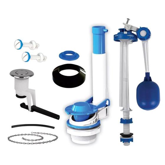 Kit Mecanismo Completo Acionamento Descarga Superior Para Caixas ...