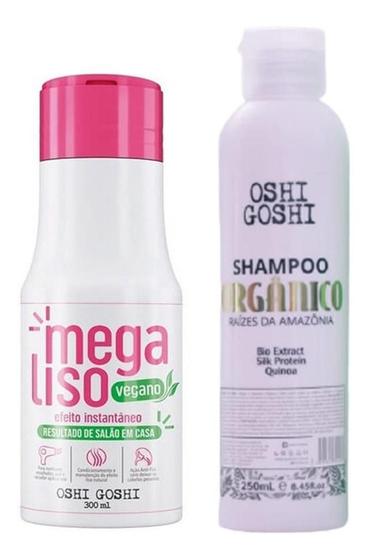 Kit Mega Liso Vegano Progressiva Sem Formol Brazilian Liss - Oshi Goshi ...
