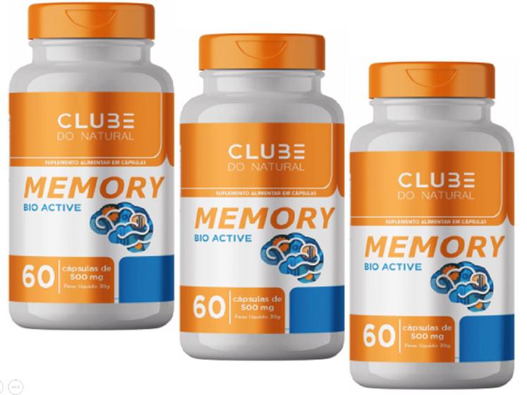 KIT Memory Bio Active a força extra para o seu cérebro - Clube do ...