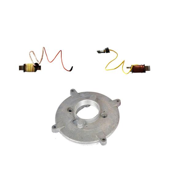 Kit Mesa do Magneto + Bobina de Luz + Bobina de Força para Mobilete ...
