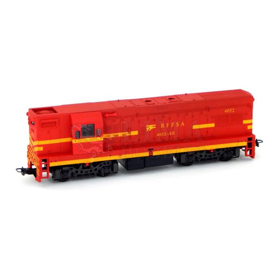 Kit Meu Primeiro Trem Elétrico de Carga RFFSA Frateschi 6511 - Trem de ...