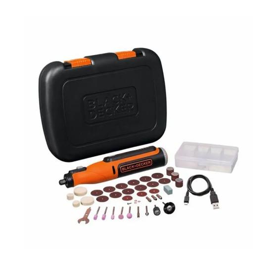 Kit Micro Retifica 8v Litio Ion 36 Acessorios - Black Decker - Outros ...