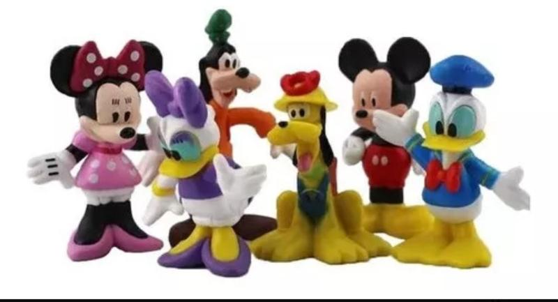 Kit Miniaturas Bonecos Mickey Mouse Pato Donald Disne A4 - Disney ...