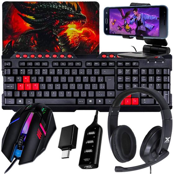 Kit Mobilador Gamer Completo Ideal Para Celular Android Jogar e Home ...