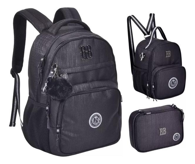 Kit Mochila Escolar + Lancheira e Estojo Rebecca Bonbon - Clio Coleção ...