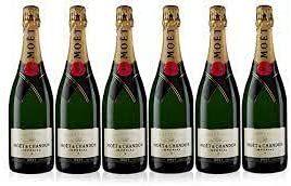 Kit Moet Chandon Brut 6x750ml - Champagne - Magazine Luiza