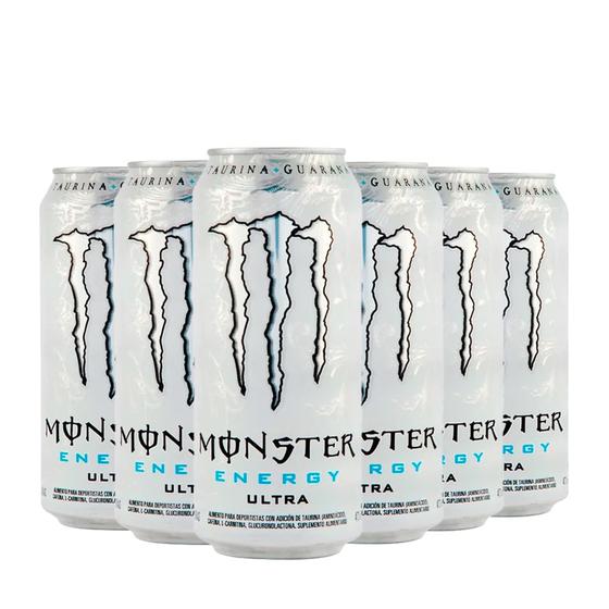 Kit Monster Energético Energy Ultra Lata 473ml - 6 Unidades - Bebida ...