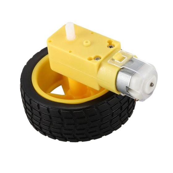 Kit Motor DC 3V a 6V Com Redução e Roda - Refrigeração Industrial ...