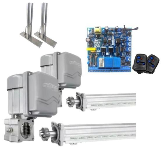 KIT MOTOR PIVO GATTER 220V 1M 4020 PECCININ/NICE C/ Suporte ...