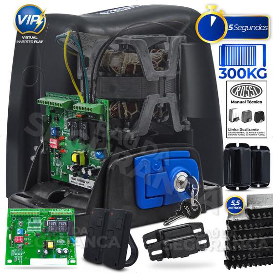 Kit Motor Rossi Dz Atto Vip Turbo 5,5m Crem Anti-esmagamento ...