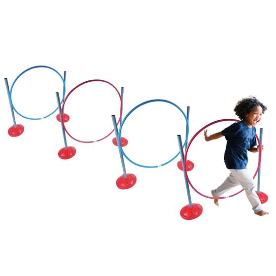 Kit Movimento Corporal com 4 túneis bambolê Ginástica Recreação ...