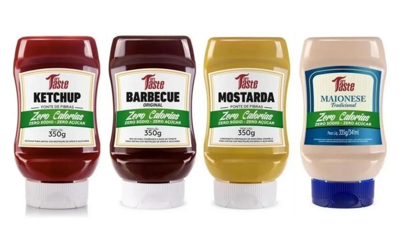 kit Mrs Taste (ketchup, Mostarda, maionese, barbecue) - Cozinha ...