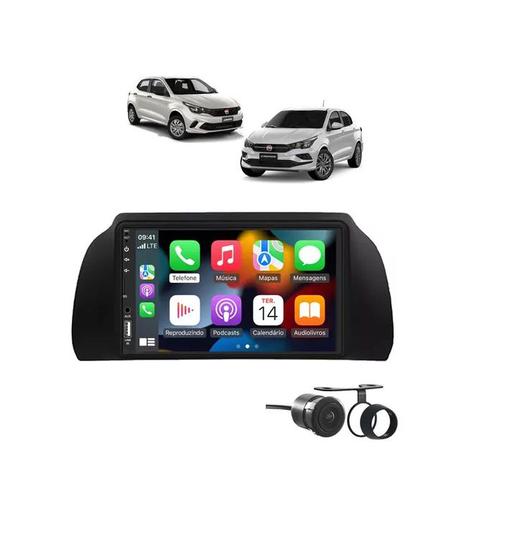 Kit Multimídia Argo Cronos 7 Pol CarPlay AndroidAuto USB Radio Bt Espelhamento - FIRST OPTION ...