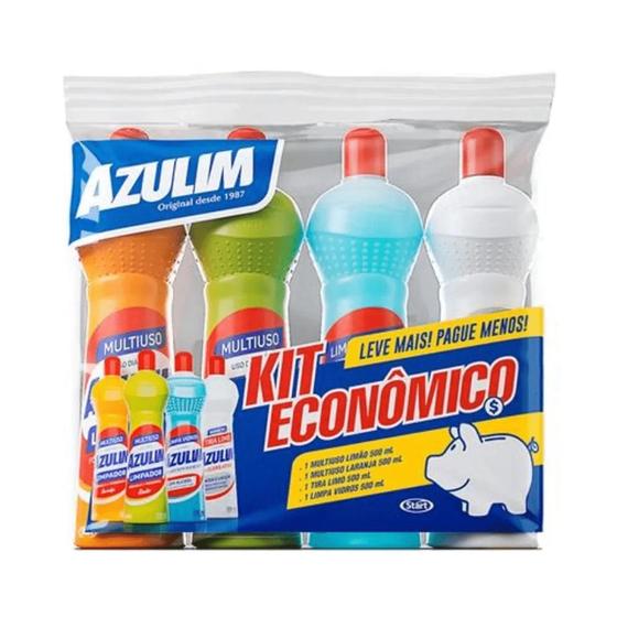 Kit Multiuso 500ml Azulim Leve mais Pague menos com 4 peças - Start ...