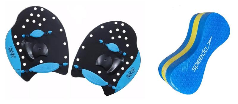 Kit Natação Speedo Palmar Power Paddles + Flutuador Swim Pullbuoy - Kit ...