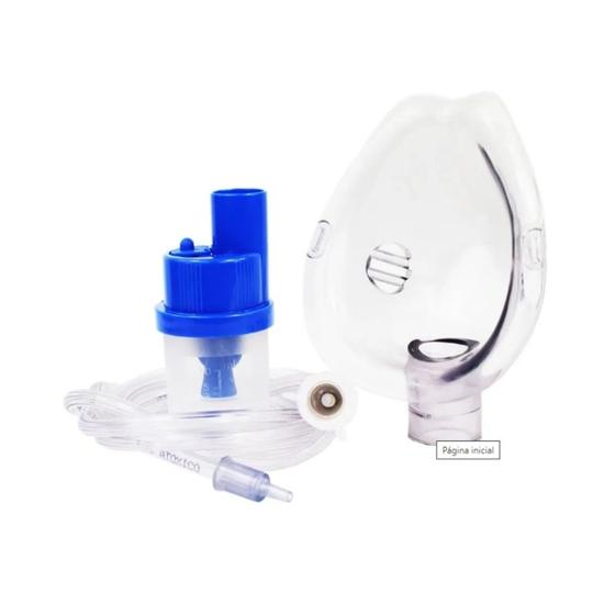 Kit Nebulizacao com Mascara Adulto Nevoni - Inalador / Nebulizador ...